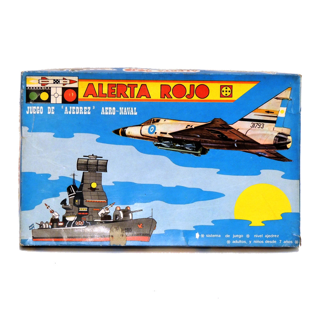 Alerta Rojo Ajedrez Aero Naval Juego De Mesa Retro - Madtoyz