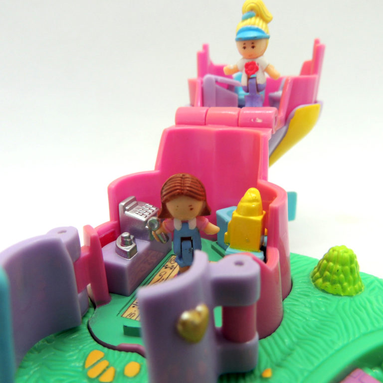 Polly Pocket Rocket Ride Happy Flyers 1996 Bluebird Antiguo Retro ...