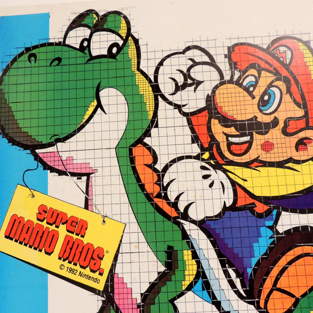 Super Mario Bros Yoshi Poster Nintendo 1992 Ind Argentina Antiguo ...