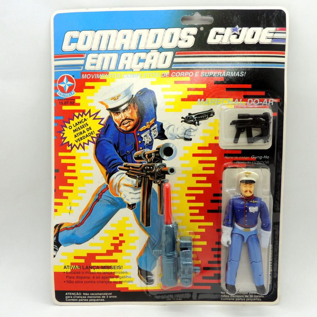 Gi Joe Comandos Em Acao Marechal Do-Ar MOC Estrela Brasil 1993 Antiguo ...