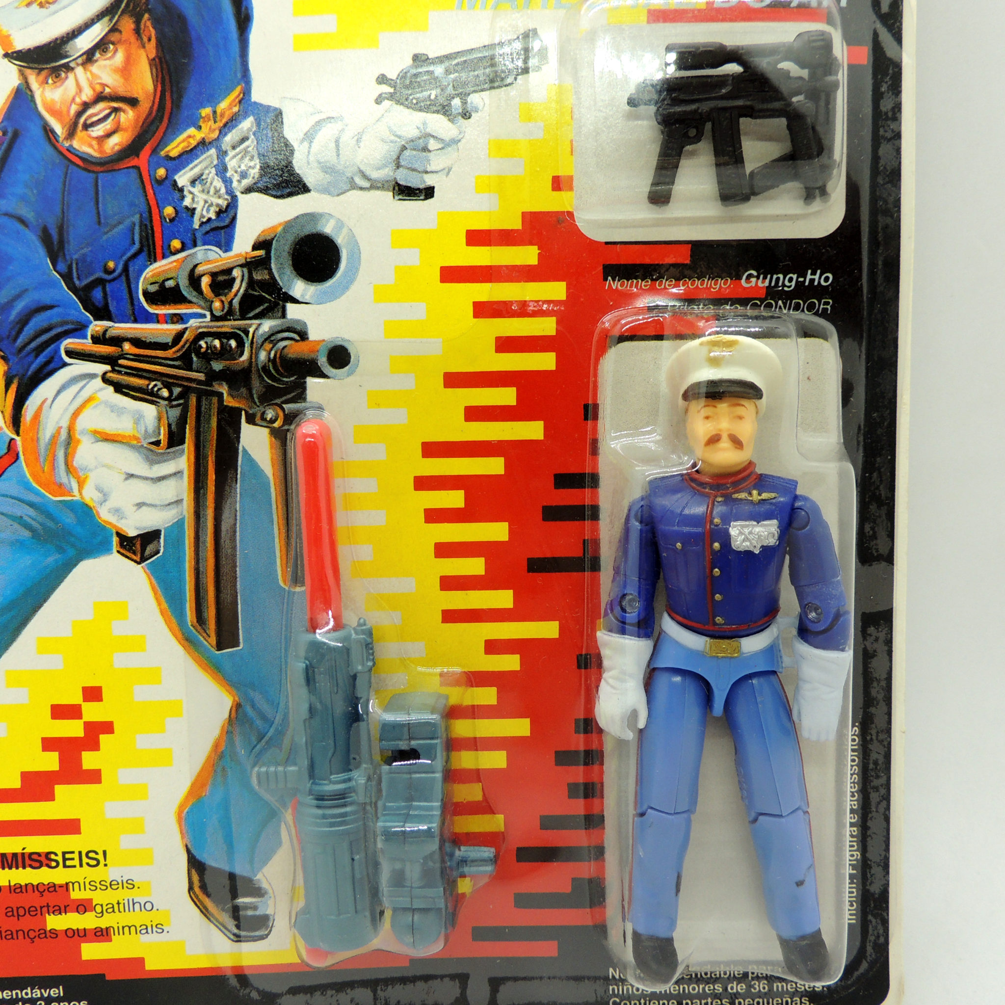 Gi Joe Comandos Em Acao Marechal Do-Ar MOC Estrela Brasil 1993 Antiguo ...