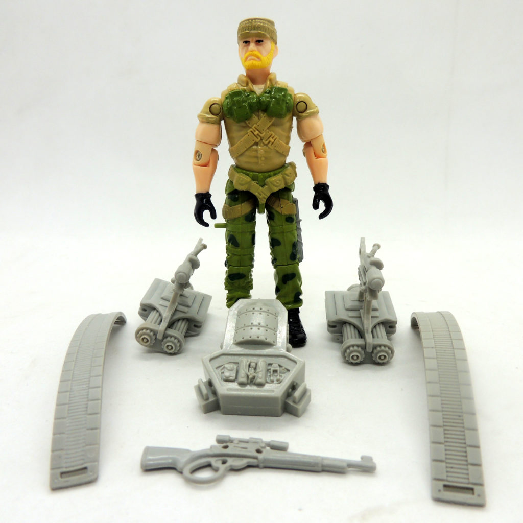 Gi Joe Rock And Roll v2 Gatling Gunner 1989 Antiguo Retro Vintage ...