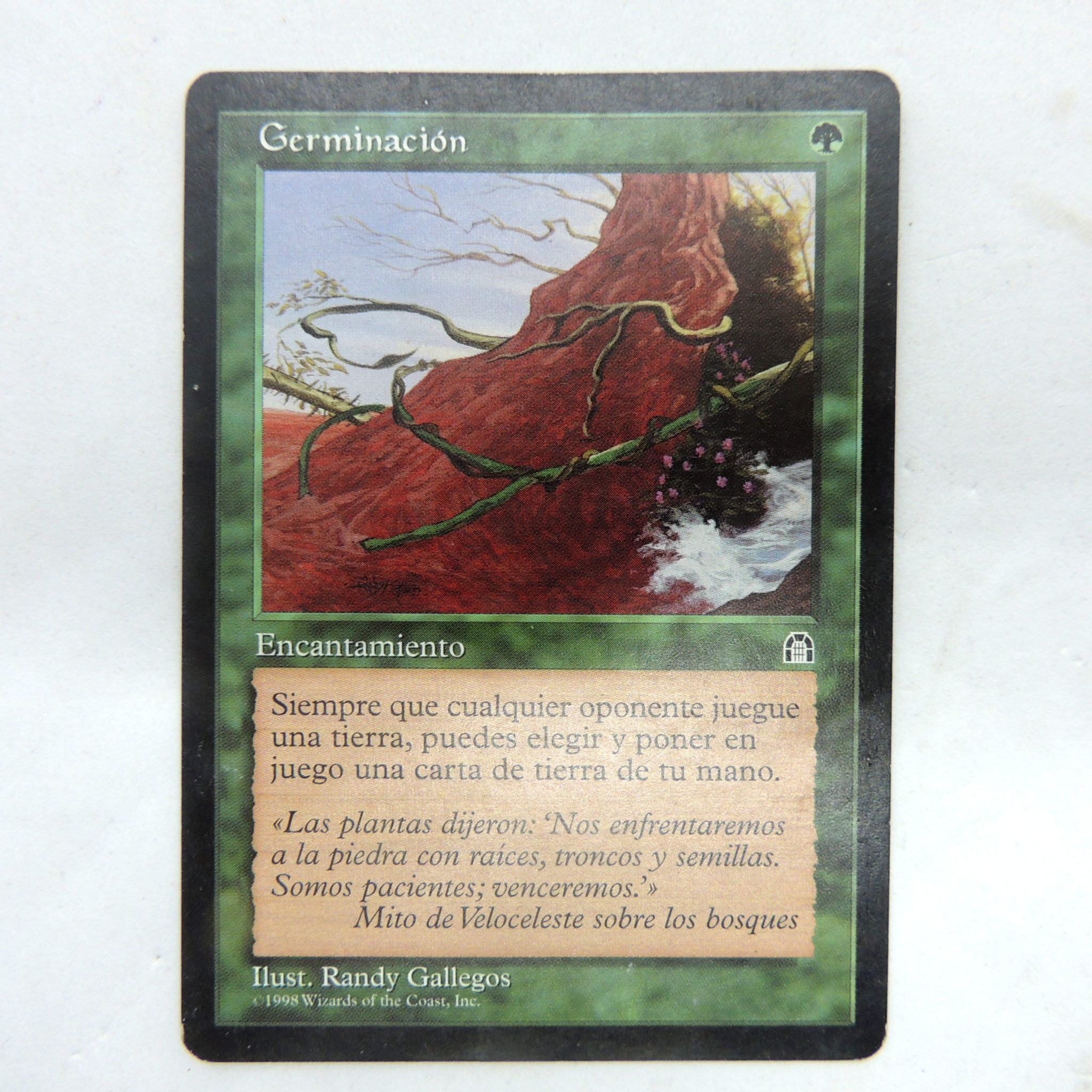 Magic The Gathering Germinacion Burgeoning Stronghold MTG TCG Colección ...