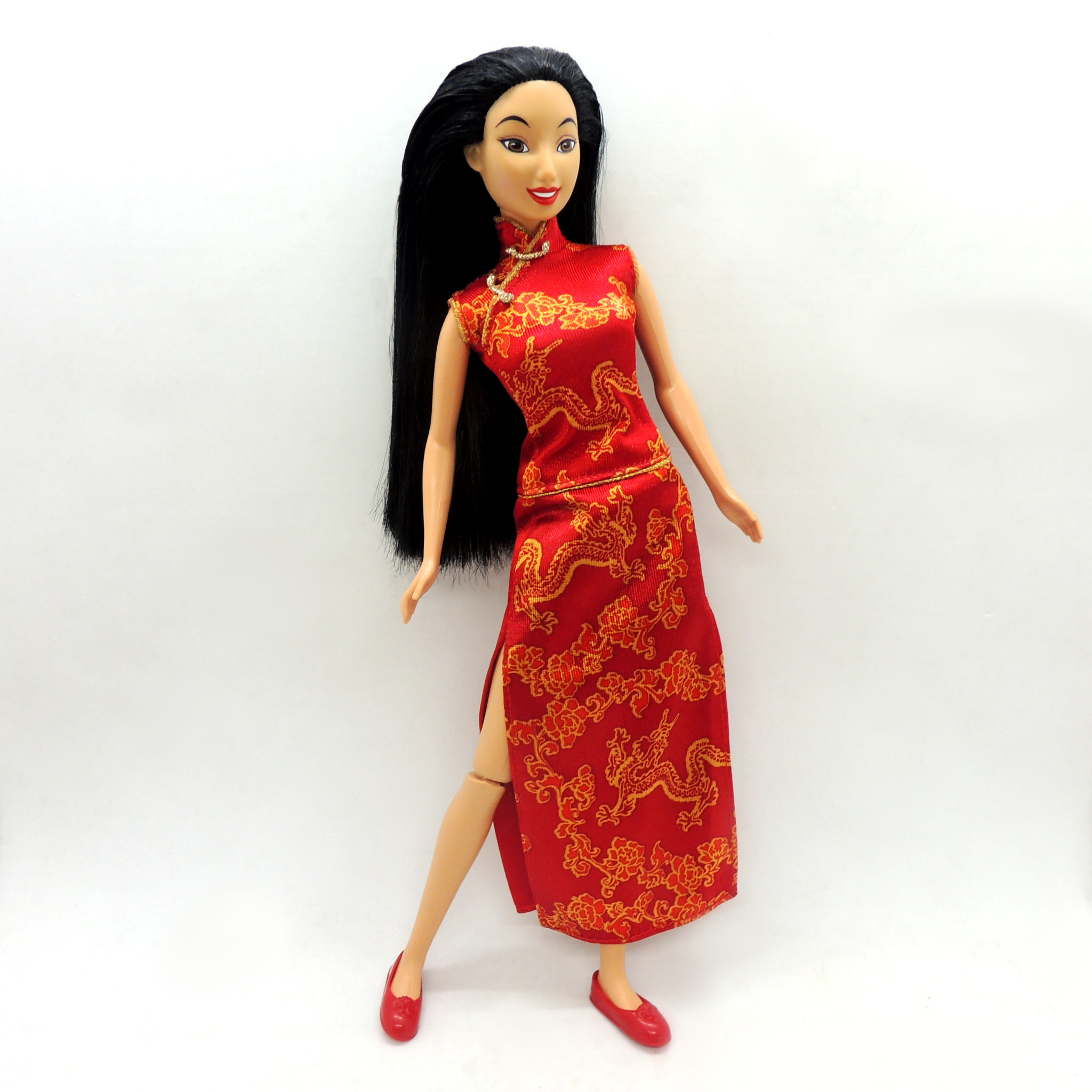 Muñeca Mulan Disney 1997 Princesa tipo Barbie Mattel Antigua Vintage ...