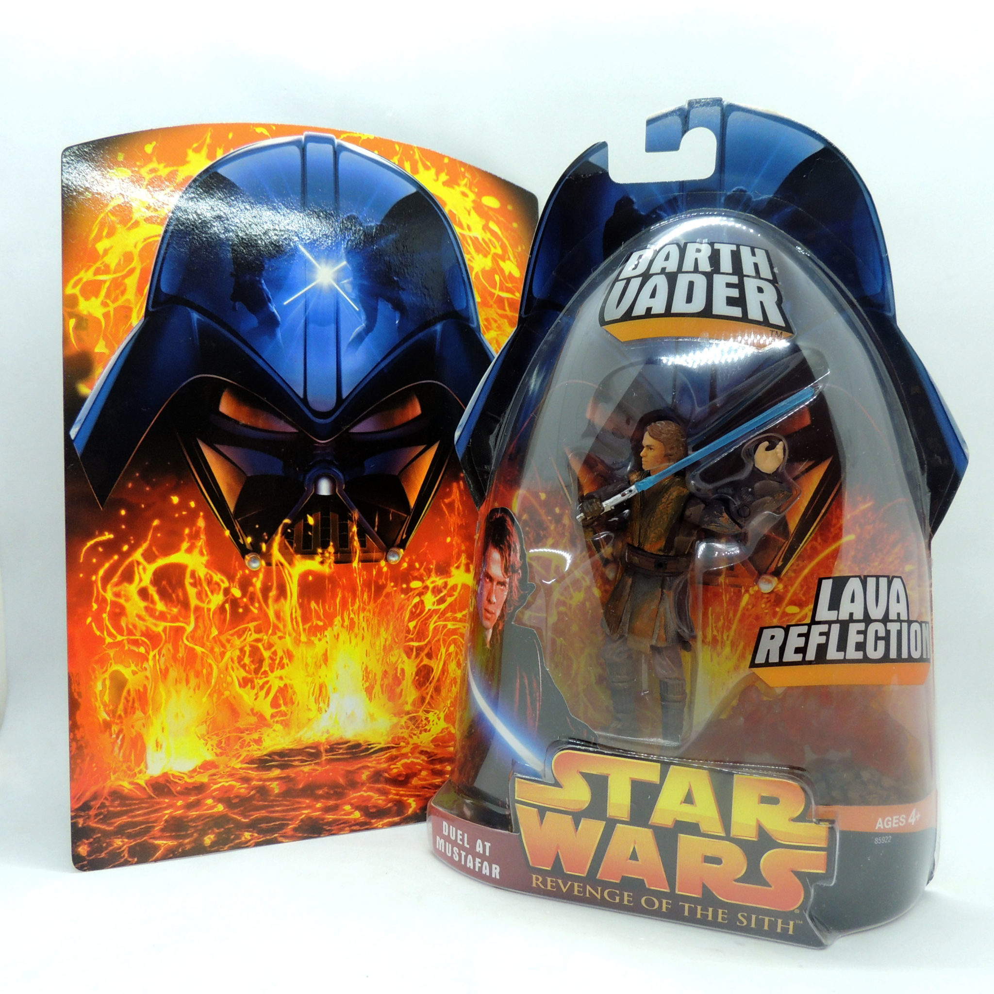 Star Wars Darth Vader Revenge Of The Sith Lava Reflection Hasbro 2005 ...