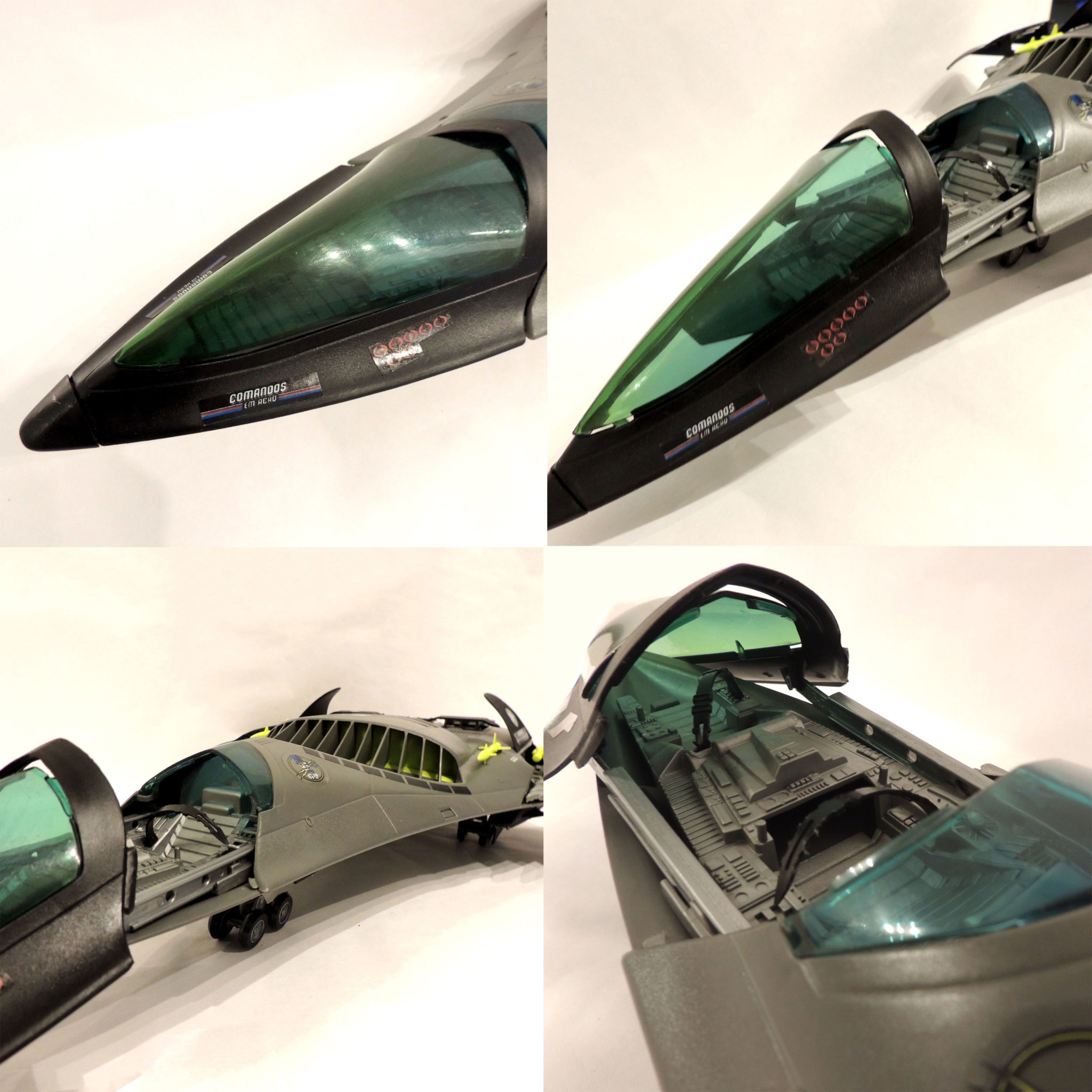 Gi Joe Phantom X19 Bombardeiro Laser Anti Radar Commandos Em Acao ...
