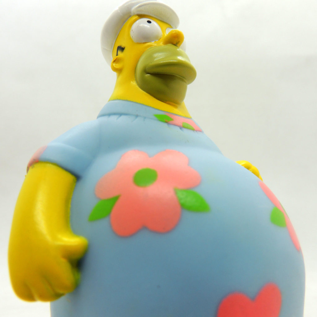 Los Simpsons Homero Vestido Floreado Burger King 2001 Antiguo Retro ...