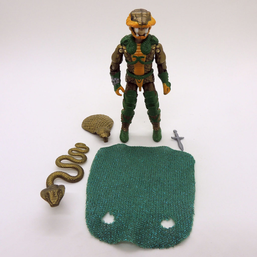 Gi Joe Serpentor Air Chariot v1 Cobra Emperor 1986 ARAH Hasbro Antiguo ...