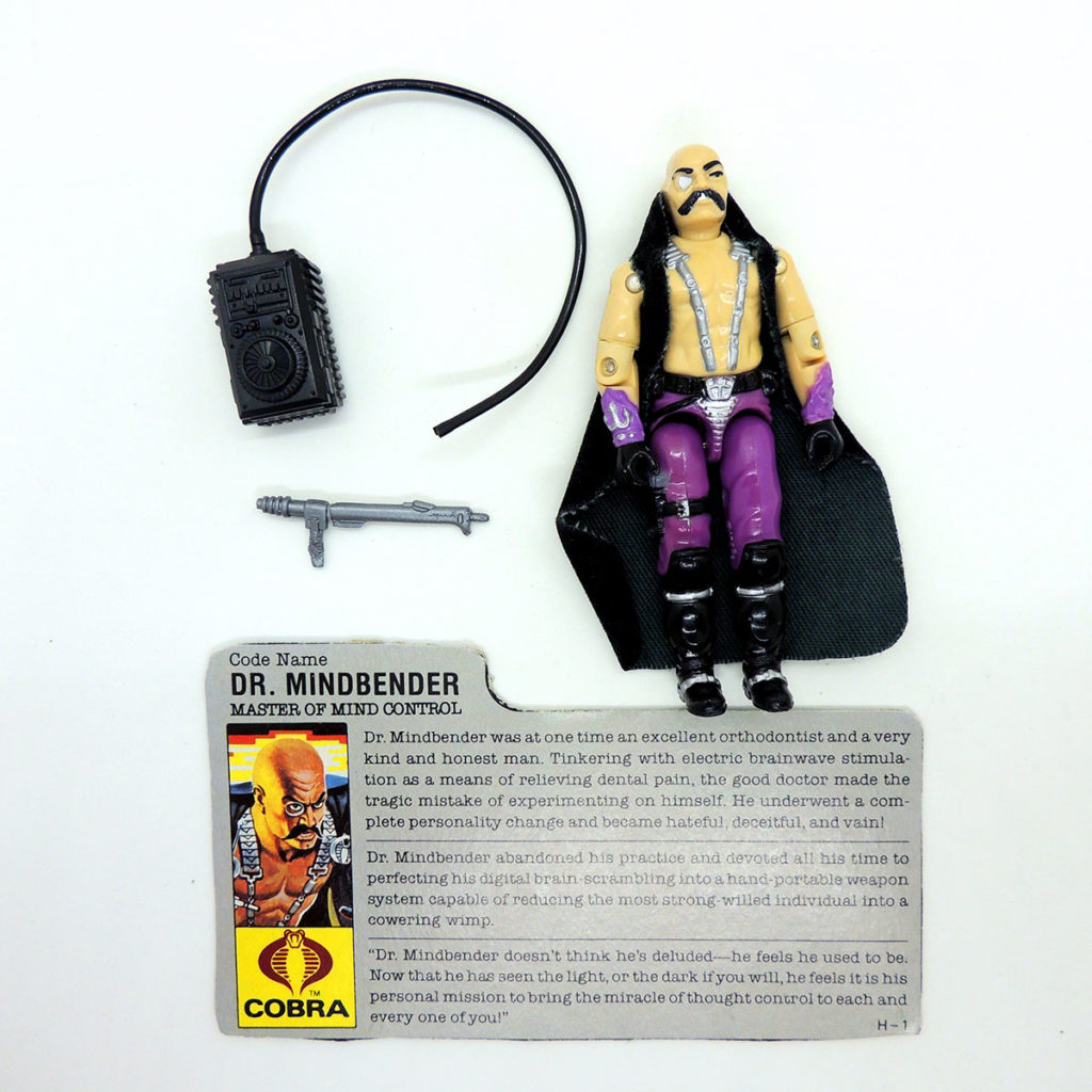 Gi Joe Dr Mindbender V1 1986 ARAH Hasbro - Madtoyz