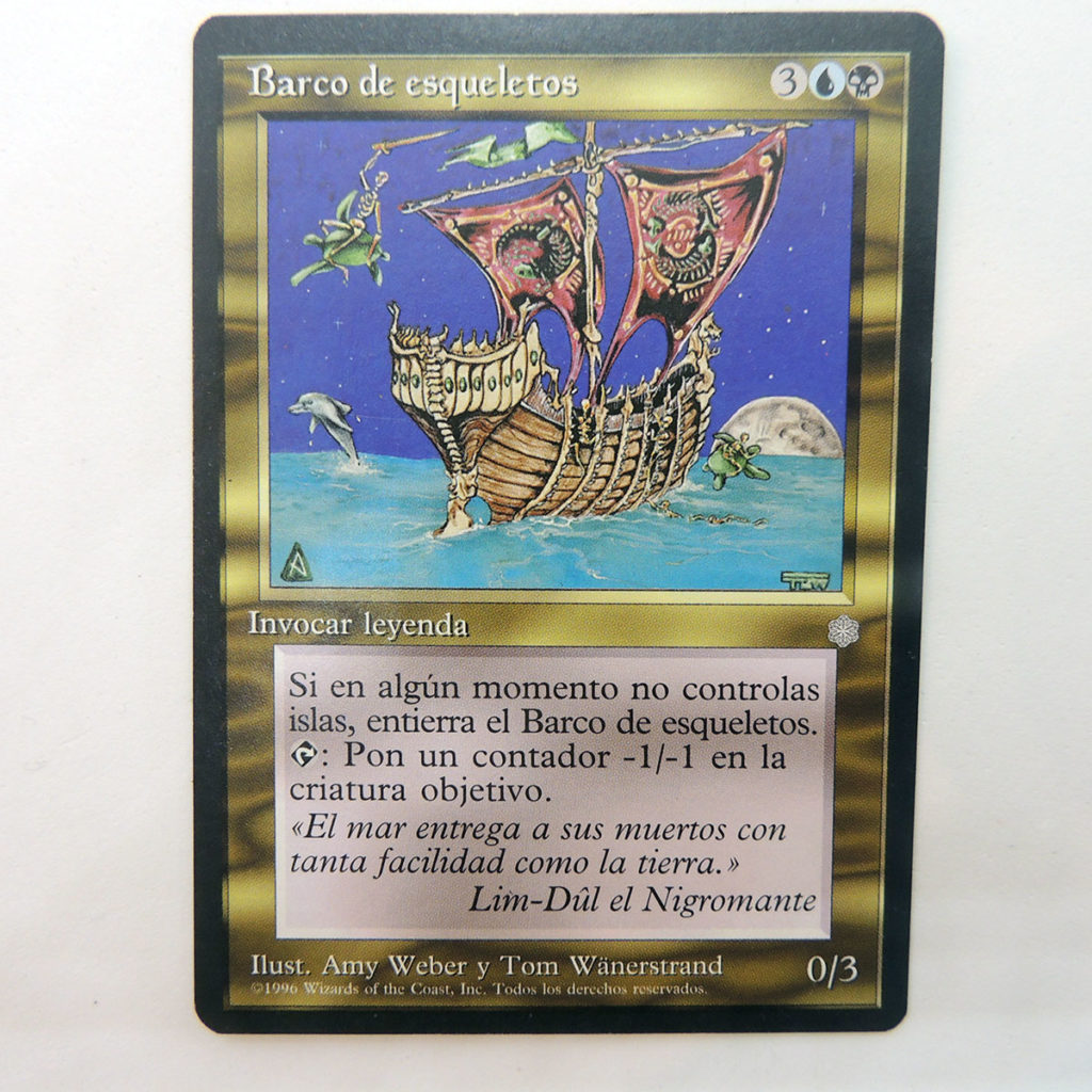 Magic The Gathering Barco De Esqueletos Skeleton Ship Ice Age MTG TCG ...