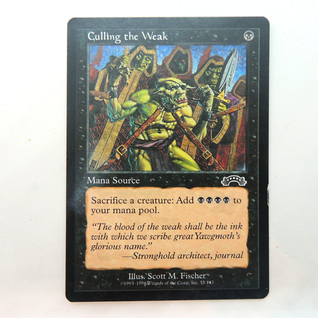 Magic The Gathering Culling The Weak Exodus - Madtoyz