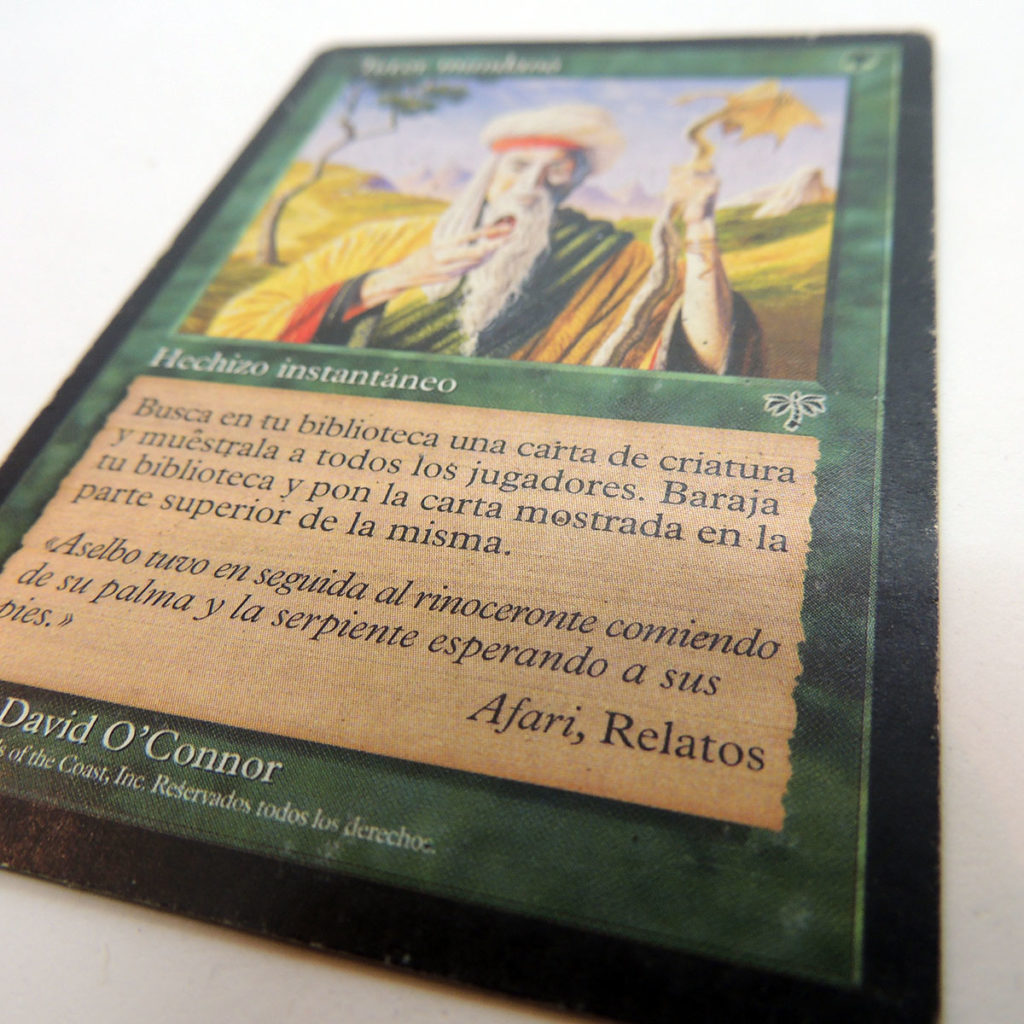 Magic The Gathering Tutor Mundano Wordly Tutor Mirage MTG TCG Colección ...