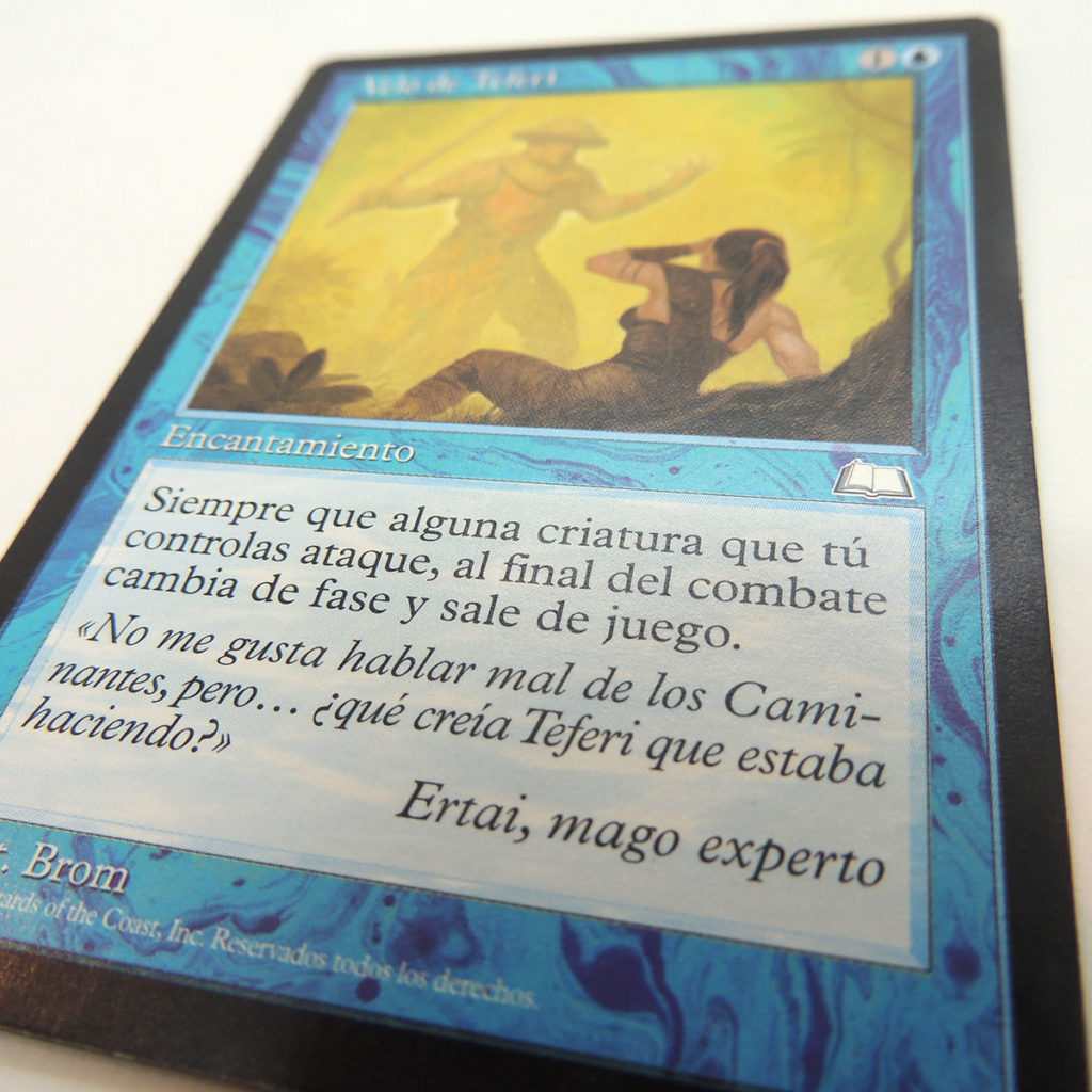 Magic The Gathering Velo De Teferi Veil Weatherligth MTG TCG Colección ...