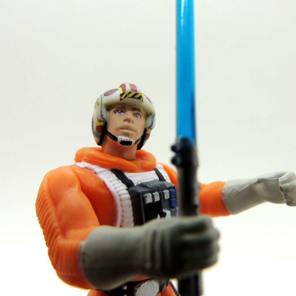 Star Wars Luke Skywalker Snowspeeder Power Of The Force - Madtoyz