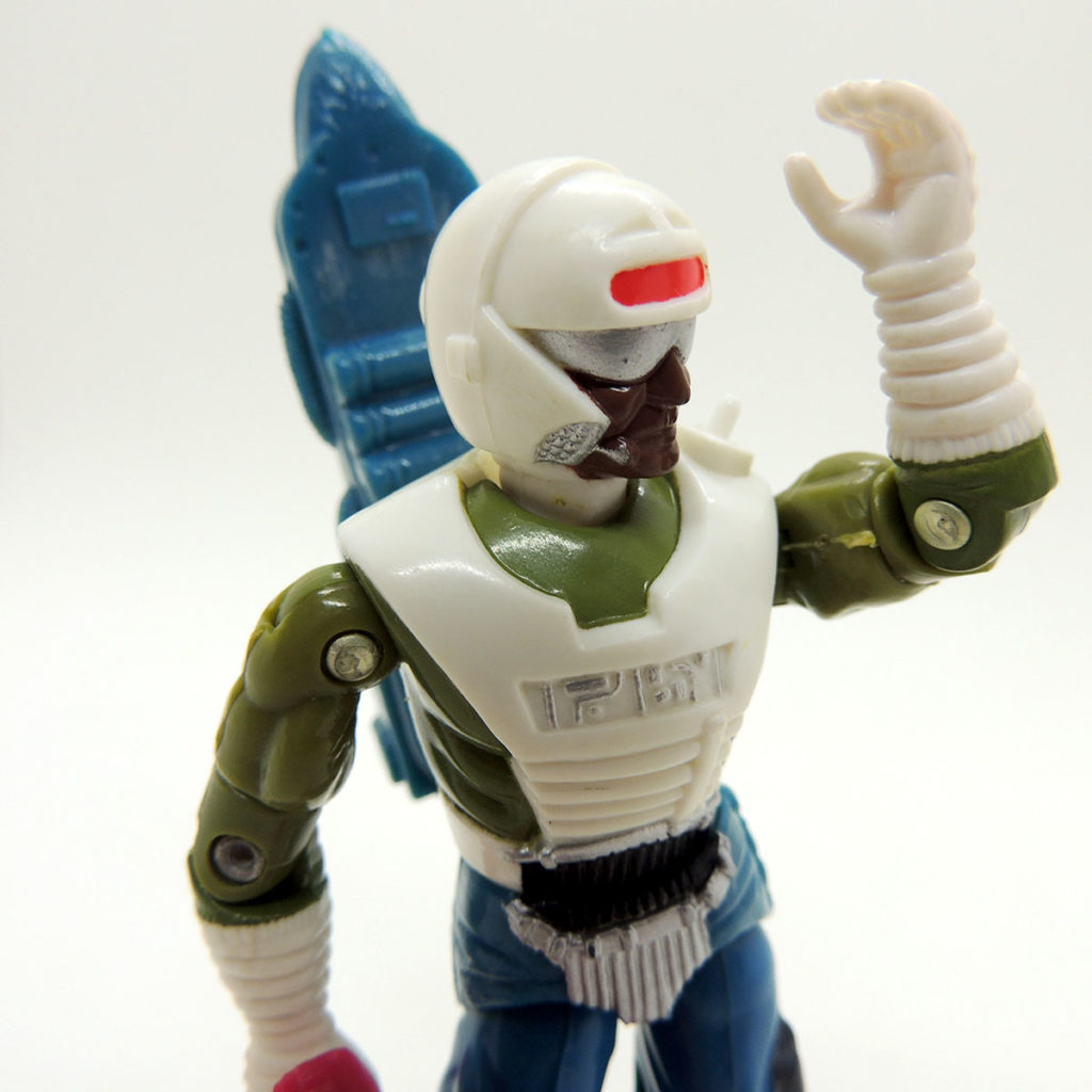 Gi Joe Deejay V1 Battle Force Comm-Tech Trooper 1989 Hasbro - Madtoyz
