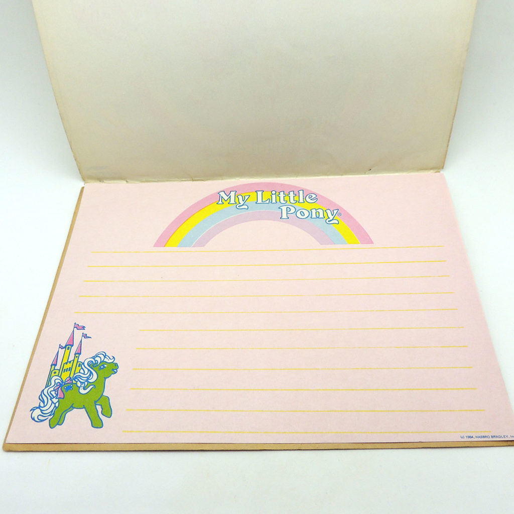 My Little Pony MLP Mi Pequeño Pony G1 Stationery Paper Cover Flutterbye ...
