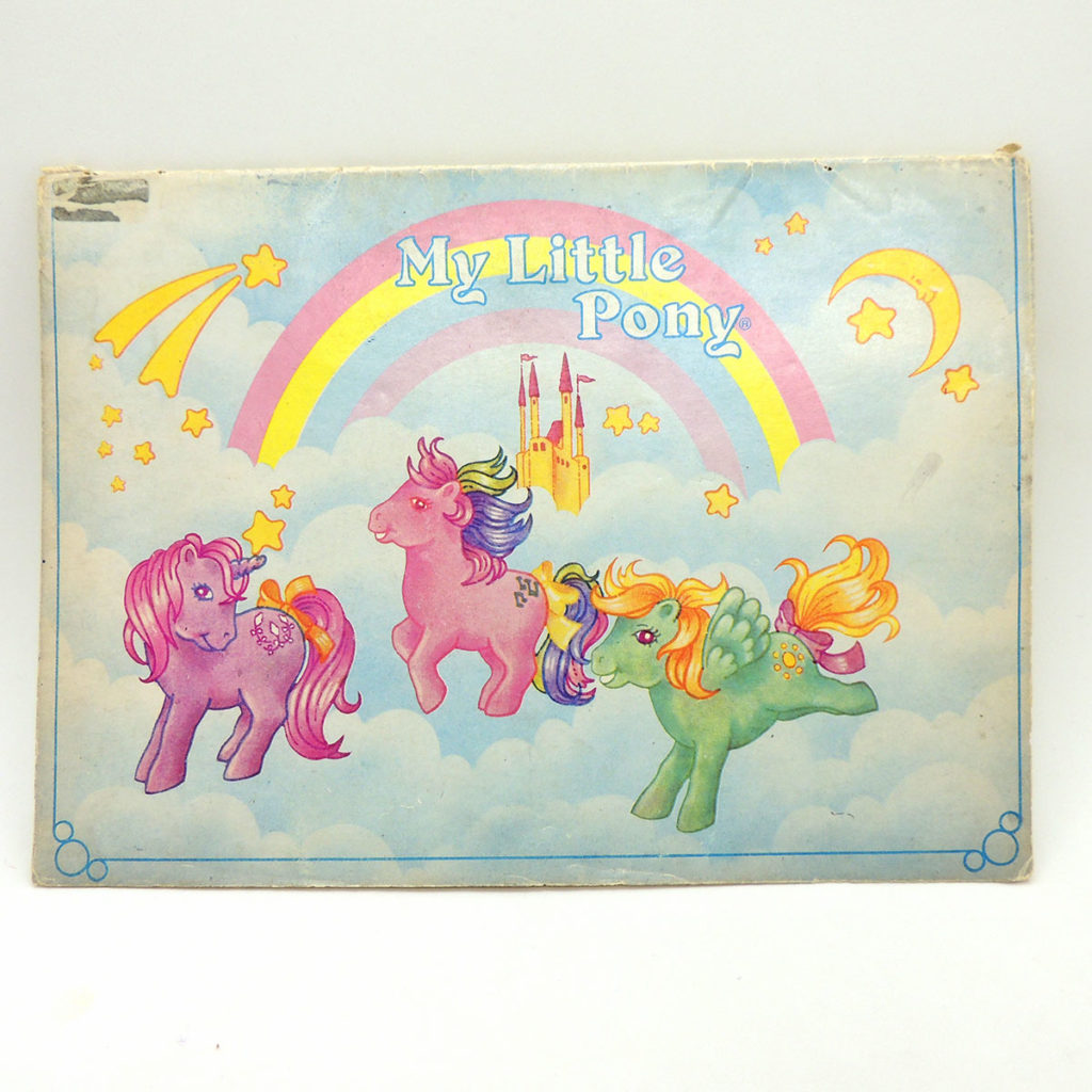My Little Pony MLP Mi Pequeño Pony G1 Stationery Paper Cover Flutterbye ...