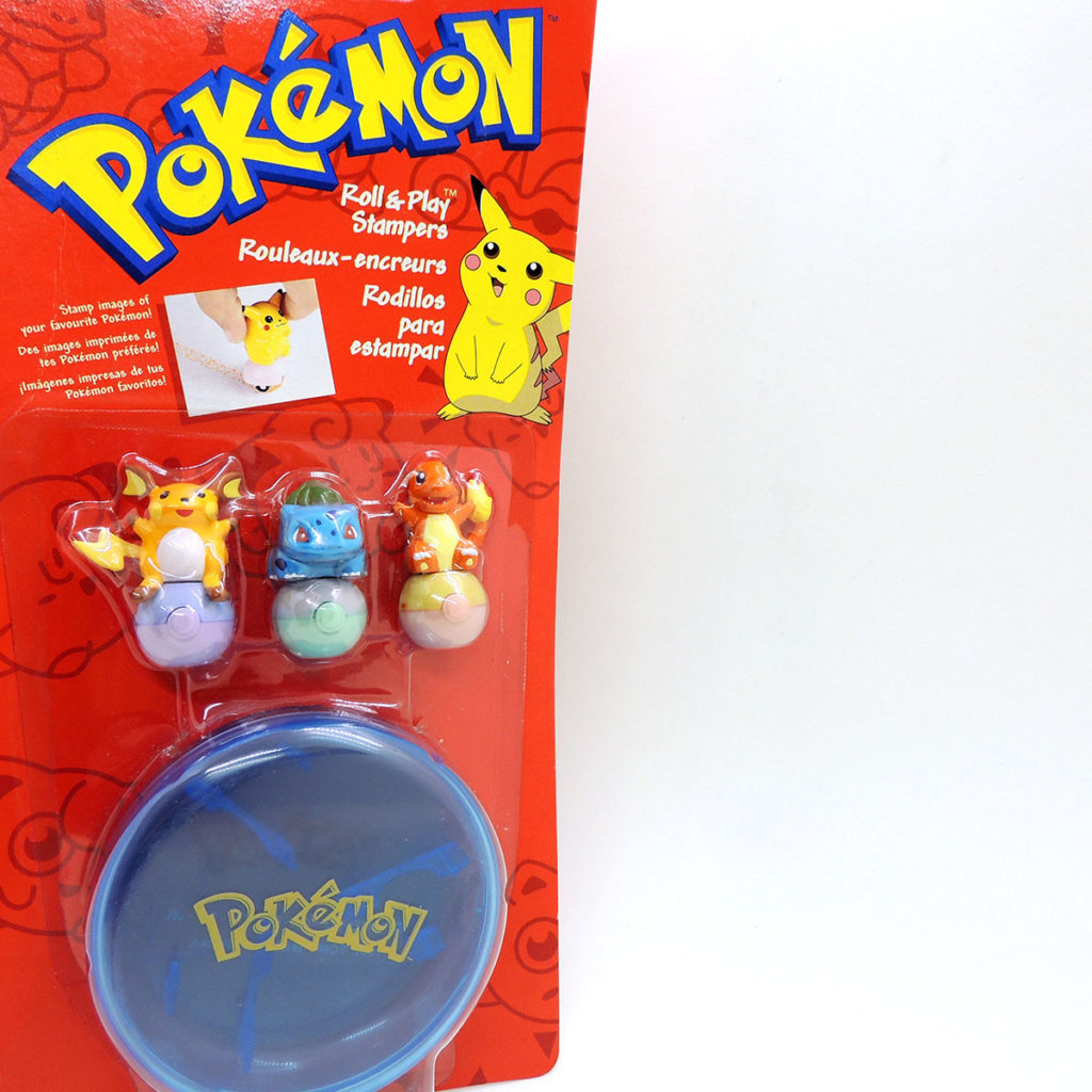 Pokemon Sellos Roll Stampers Raichu Bulbasaur Charmander Hasbro - Madtoyz