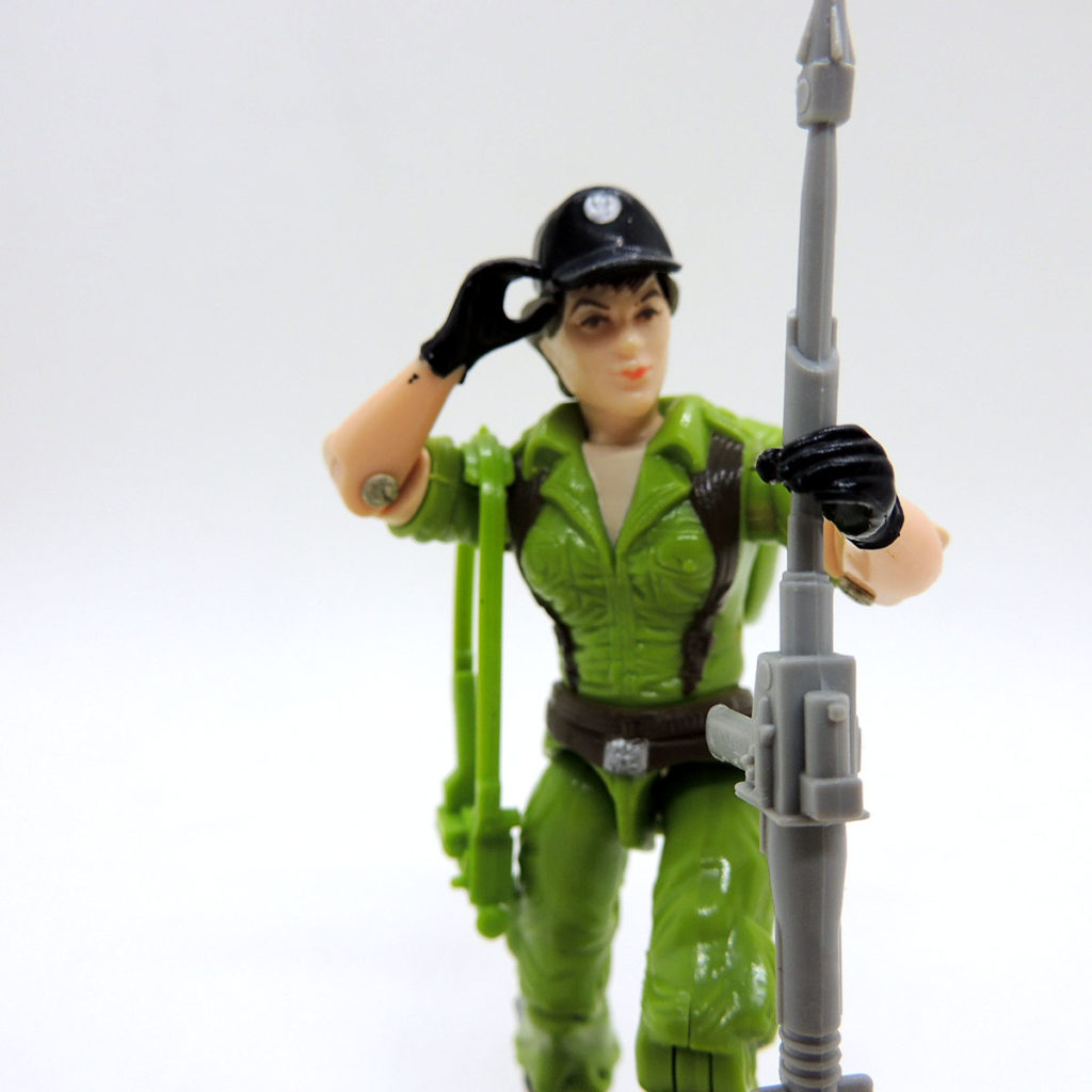 Gi Joe Lady Jaye V1 Cover Operations Hasbro 1985 - Madtoyz