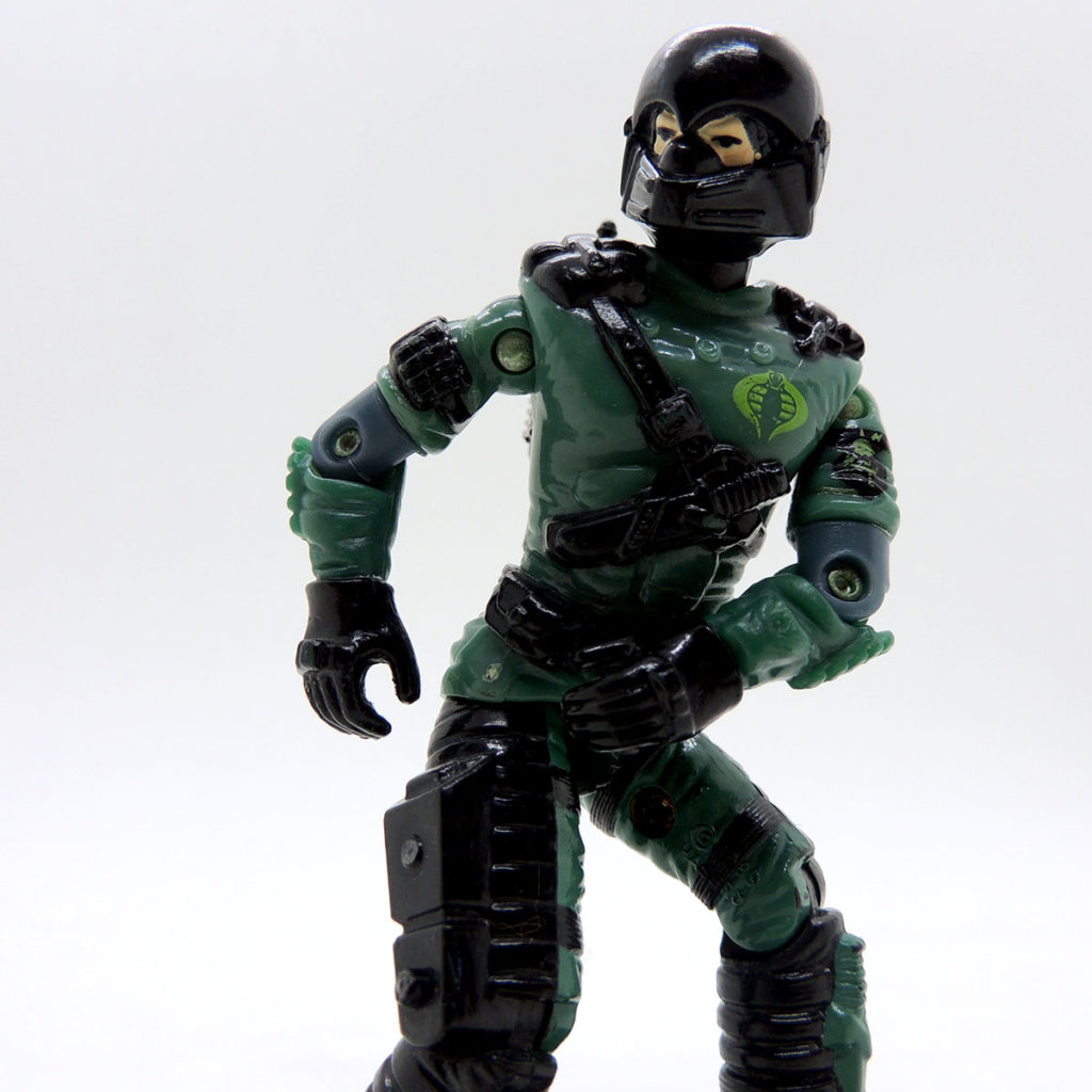 Gi Joe Night Viper V1 Cobra Night Fighter Hasbro 1989 - Madtoyz