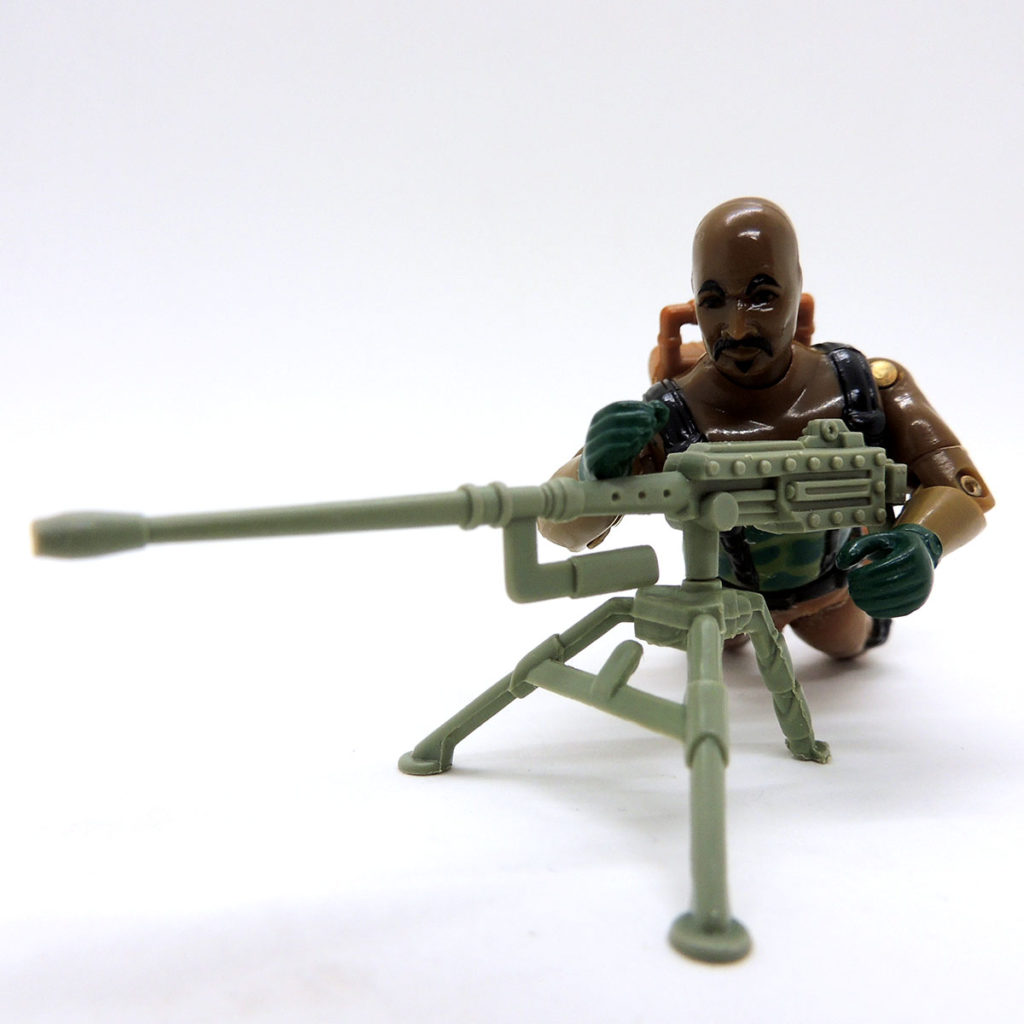 Gi Joe Roadblock V1 Heavy Machine Gunner Hasbro 1984 - Madtoyz