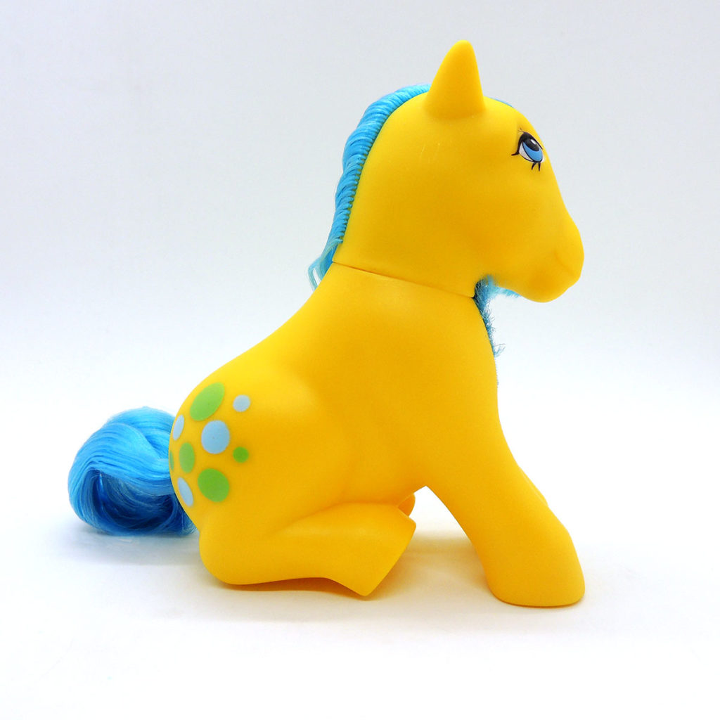 My Little Pony MLP G1 Bubbles Sitting Pose 1983 Hasbro - Madtoyz