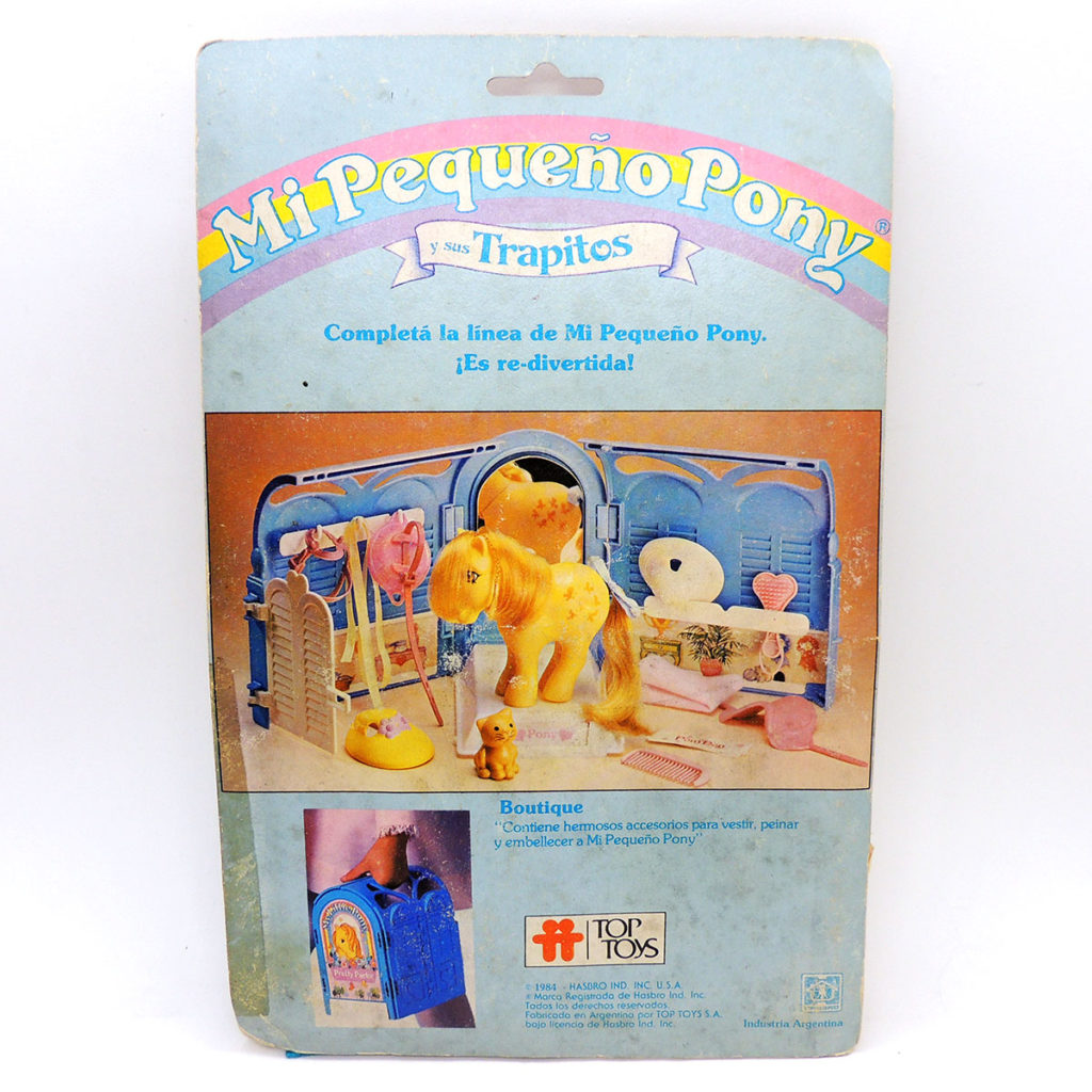 My Little Pony MLP Workout Wear Top Toys 80s Trapitos - Madtoyz