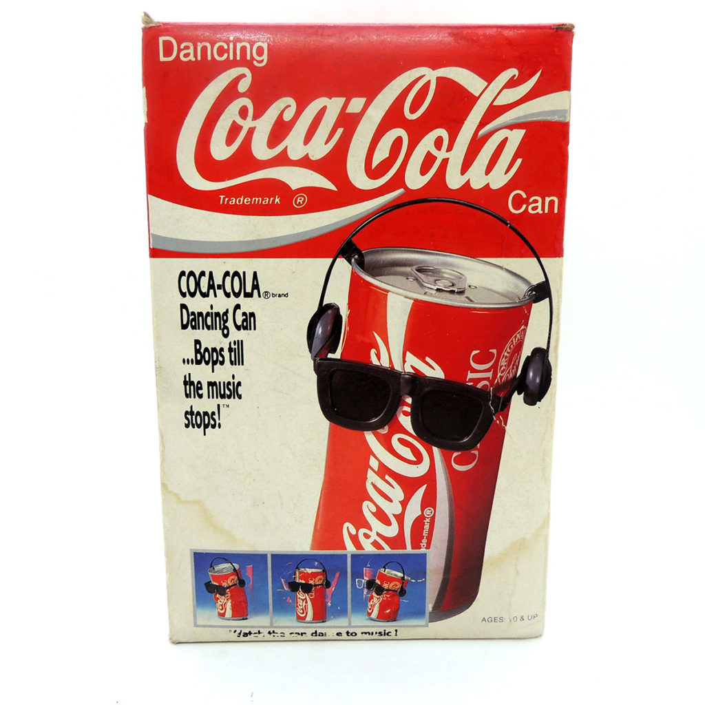 Coca Cola Dancing Can 80s Lata Bailarina Waco 1989 Pilas - Madtoyz