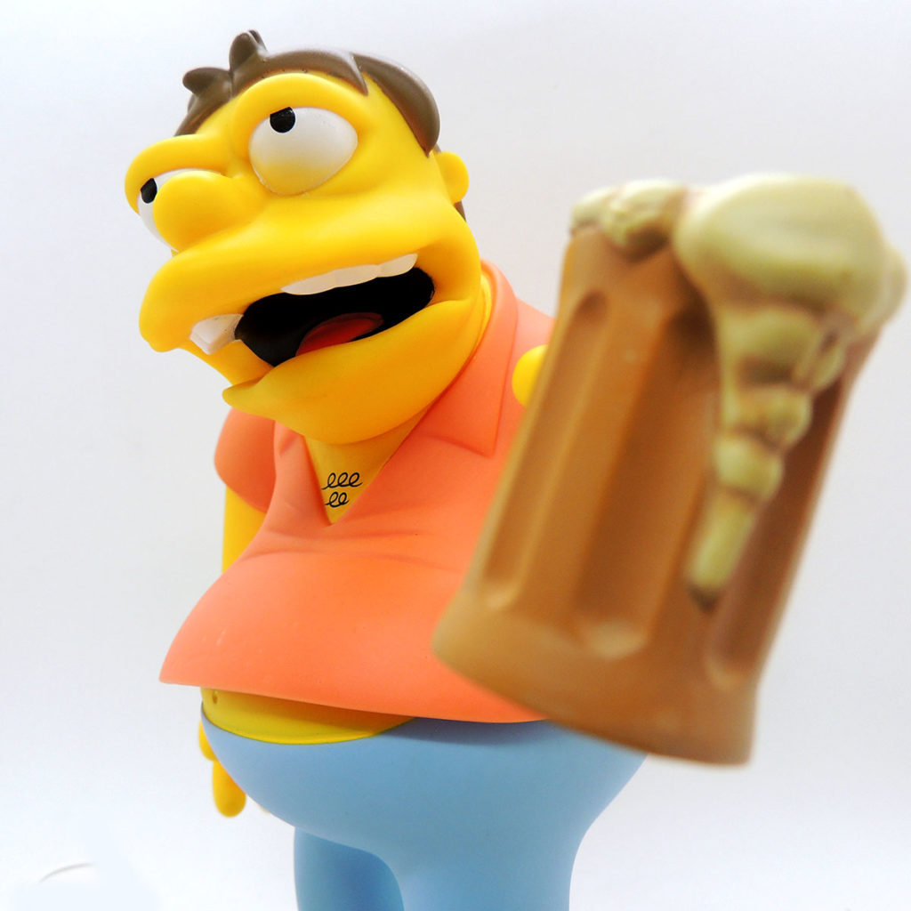 Simpsons Barney Faces Of Springfield Deluxe 21cm Playmates - Madtoyz