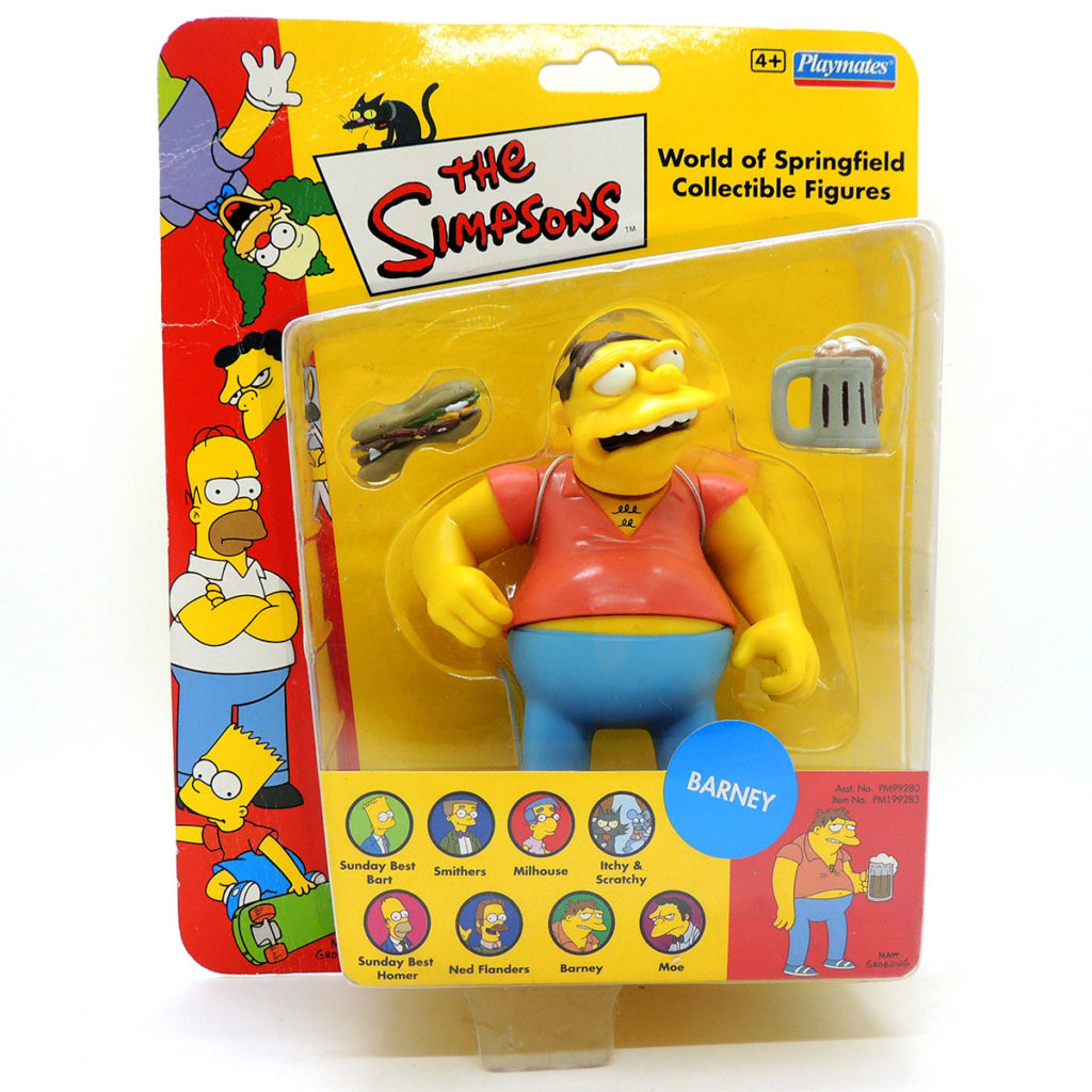 Simpsons Barney Playmates 2002 - Madtoyz
