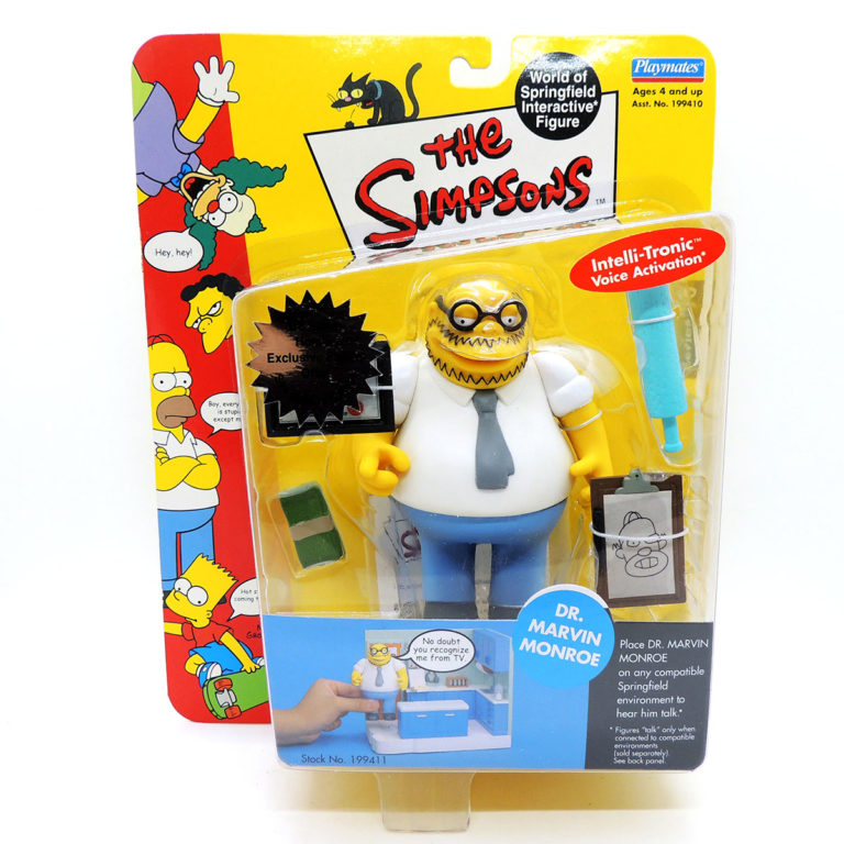 Simpsons Dr Marvin Monroe Series 10 Playmates 2002 - Madtoyz