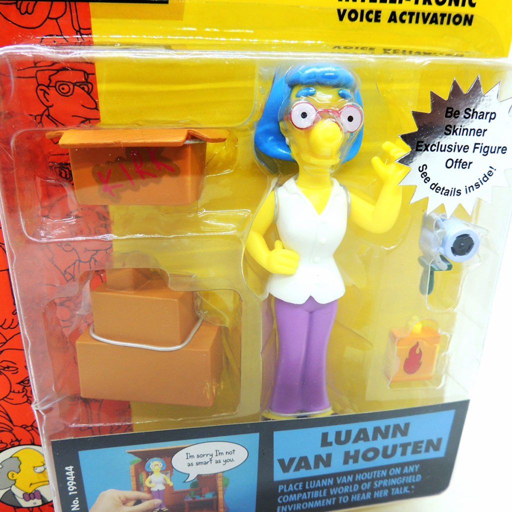 Simpsons Luan Van Houten Series 12 Playmates 2003 - Madtoyz