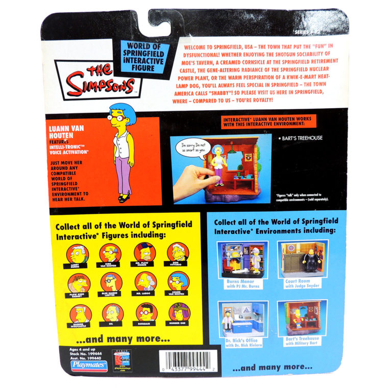 Simpsons Luan Van Houten Series 12 Playmates 2003 - Madtoyz