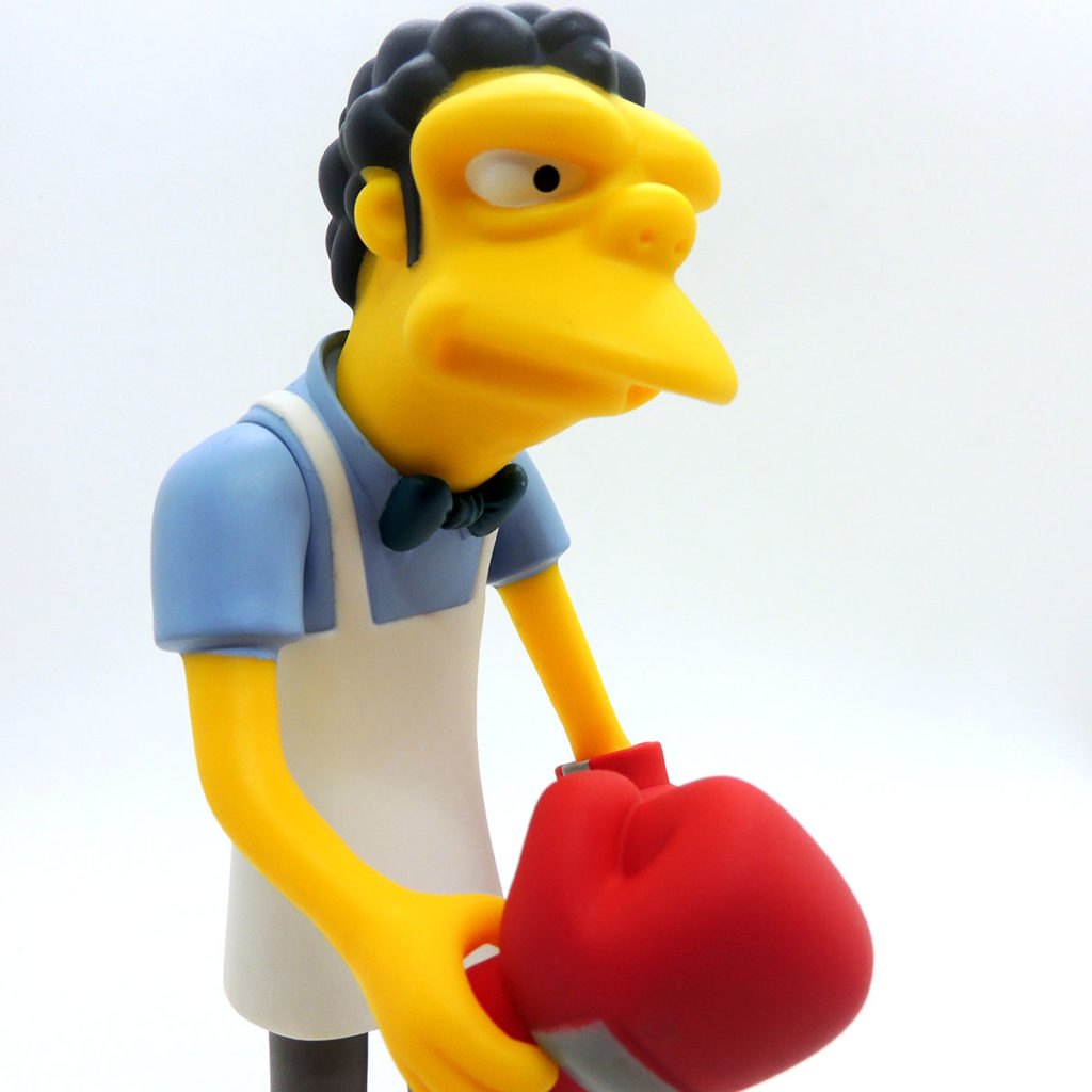 Simpsons Moe Faces Of Springfield Deluxe 21cm Playmates - Madtoyz
