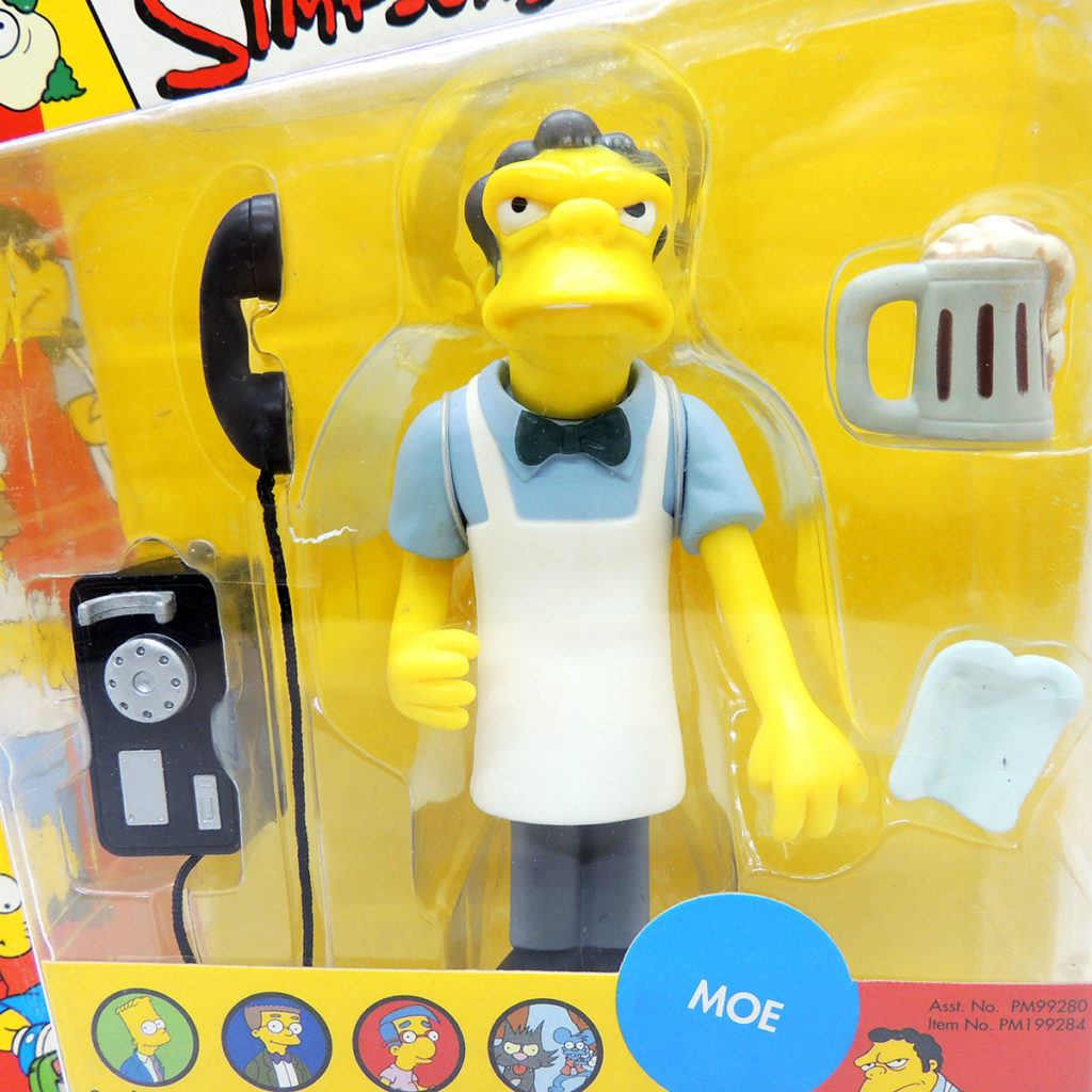 Simpsons Moe Szyslak Playmates 2002 - Madtoyz