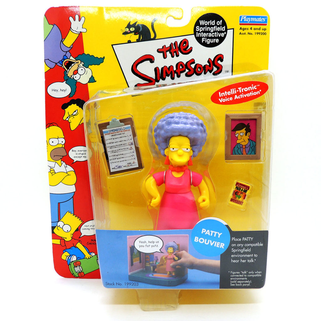 Simpsons Patty Bouvier Series 4 Playmates 2001 - Madtoyz