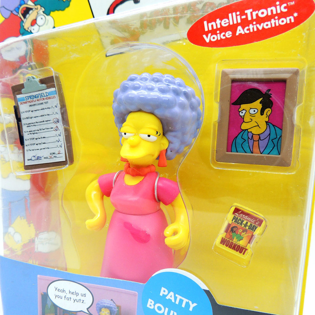 Simpsons Patty Bouvier Series 4 Playmates 2001 - Madtoyz