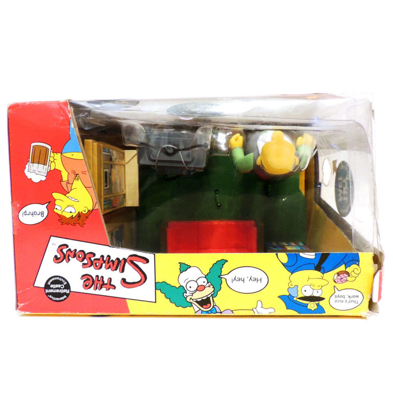 Simpsons Playset Jasper Gaspar Asilo Anciano Playmates - Madtoyz