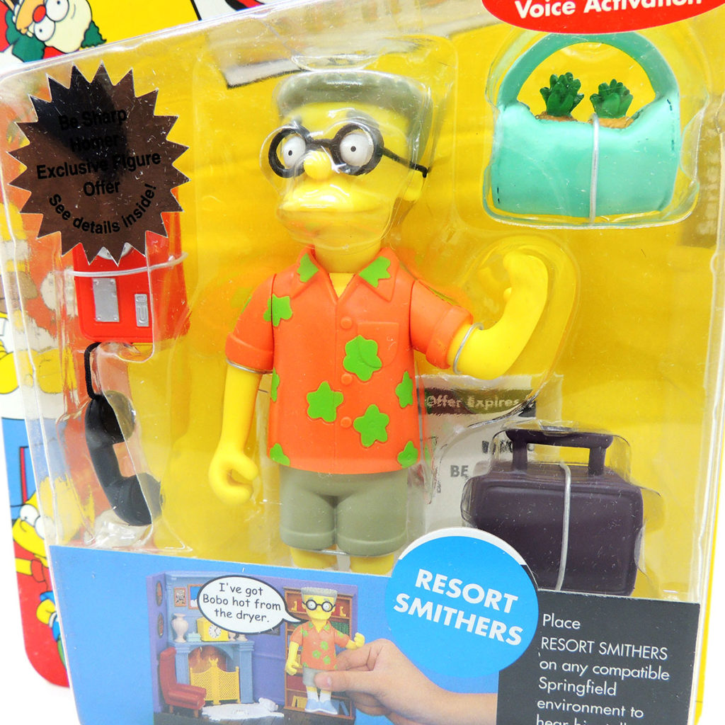Simpsons Resort Smithers Series 10 Playmates 2002 - Madtoyz