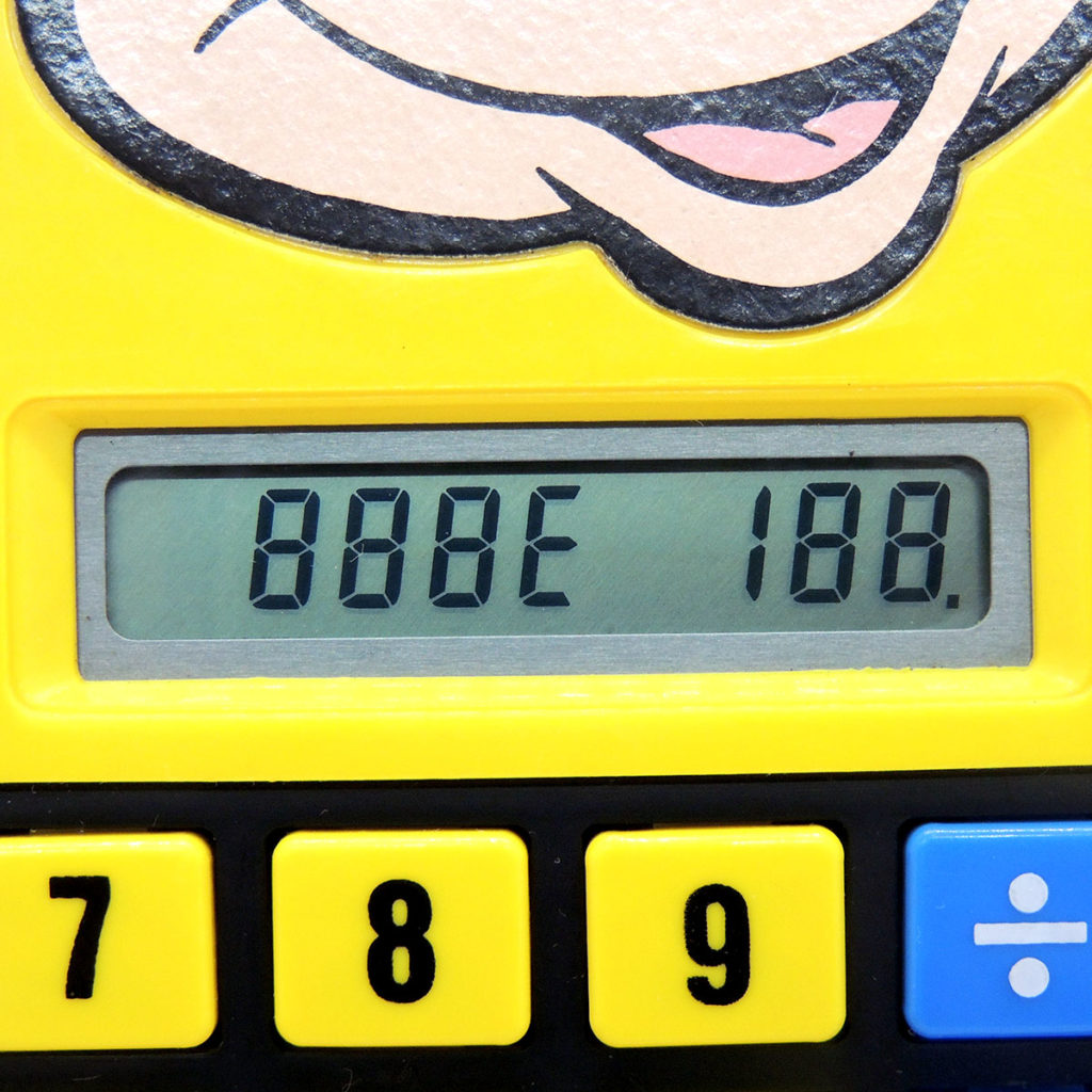 Mickey Mouse LDC Kiddy Calculator Calculadora Disney 1985 - Madtoyz