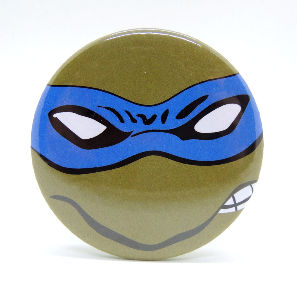 Tortugas Ninja TMNT Leonardo Pin Diseño Retro - Madtoyz