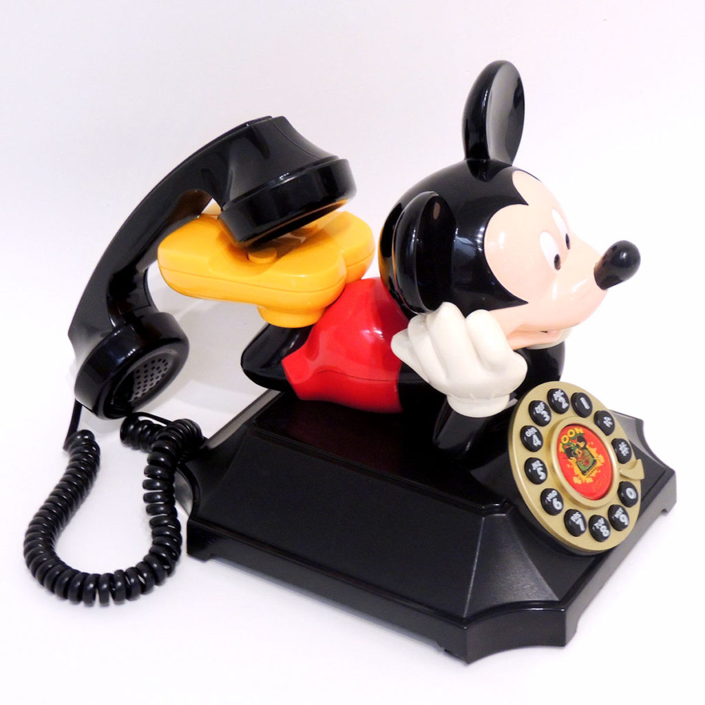 Mickey Mouse Telefono Telemania Disney Segan Retro - Madtoyz