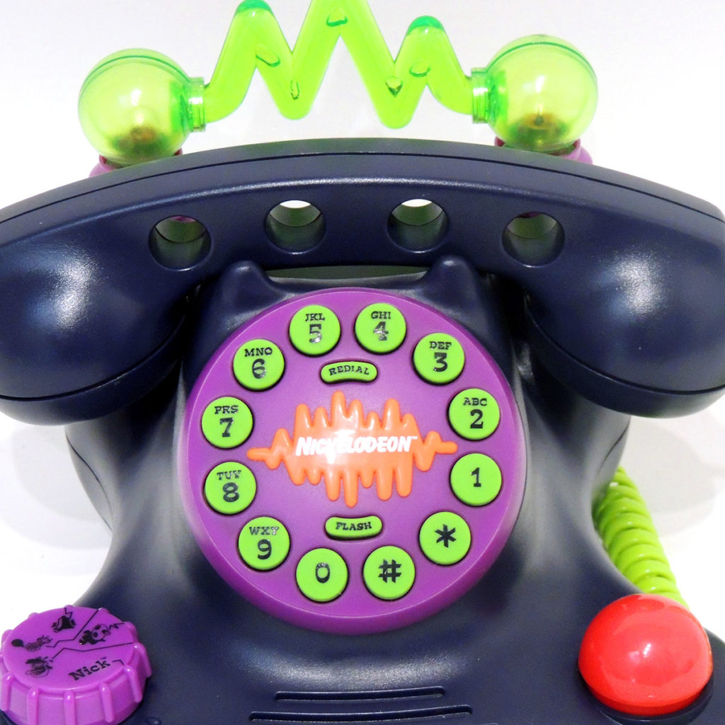 Nickelodeon Telefono Talk Blaster Luces Sonidos N2500 Retro - Madtoyz