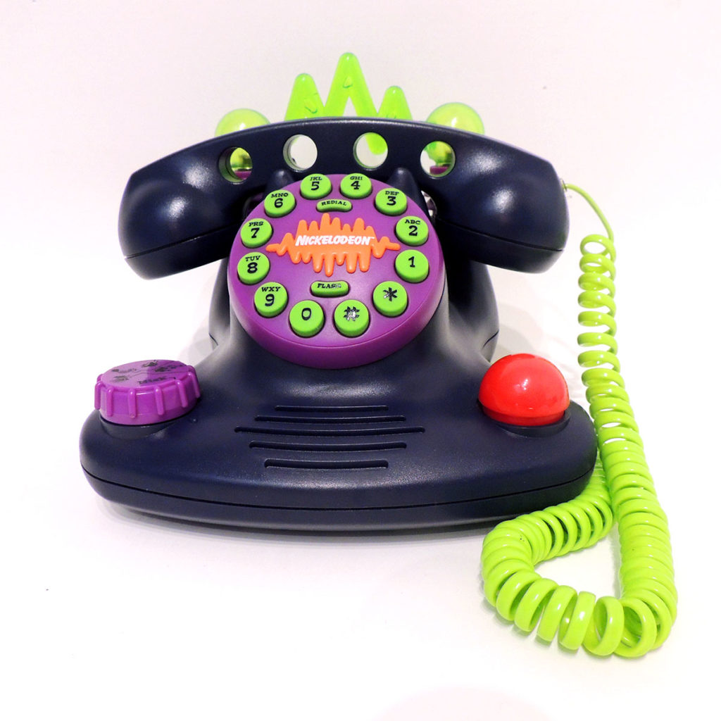Nickelodeon Telefono Talk Blaster Luces Sonidos N2500 Retro - Madtoyz