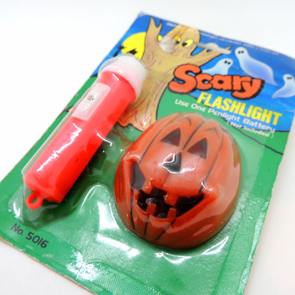 Scary Flashlight Linterna Con Calabaza China Bootleg Retro - Madtoyz