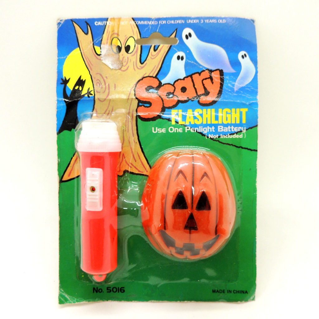 Scary Flashlight Linterna Con Calabaza China Bootleg Retro - Madtoyz