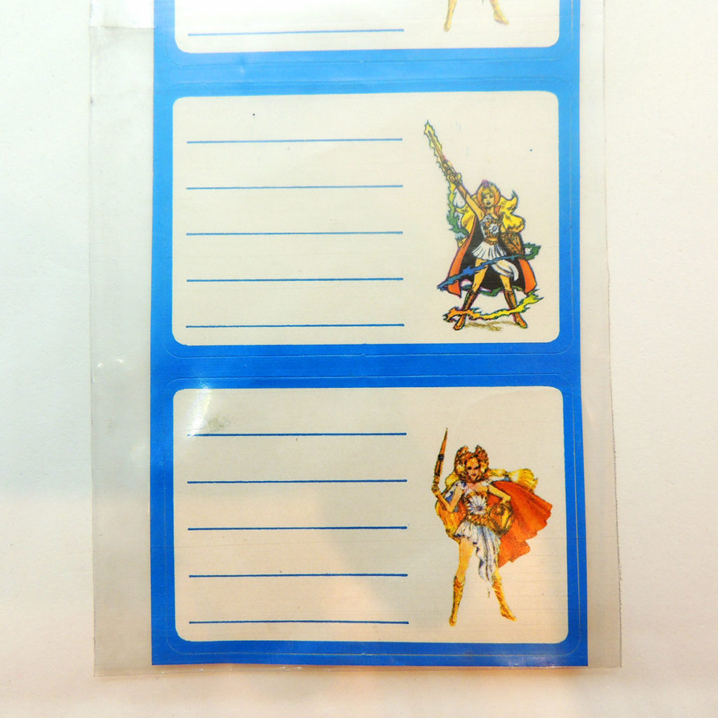 She-Ra Stickers Labels 80s He-Man Motu - Madtoyz