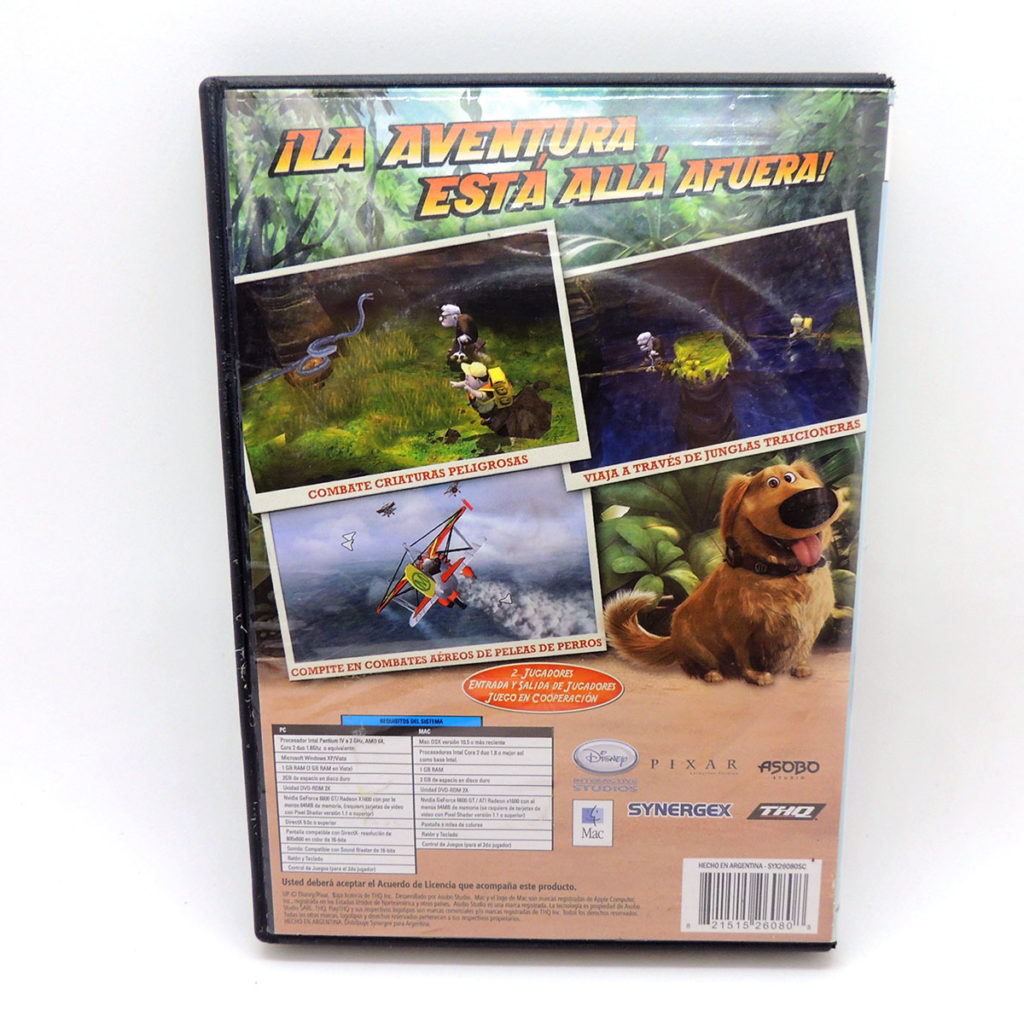 UP Juego para PC Mac DVD THQ Disney Pixar - Madtoyz