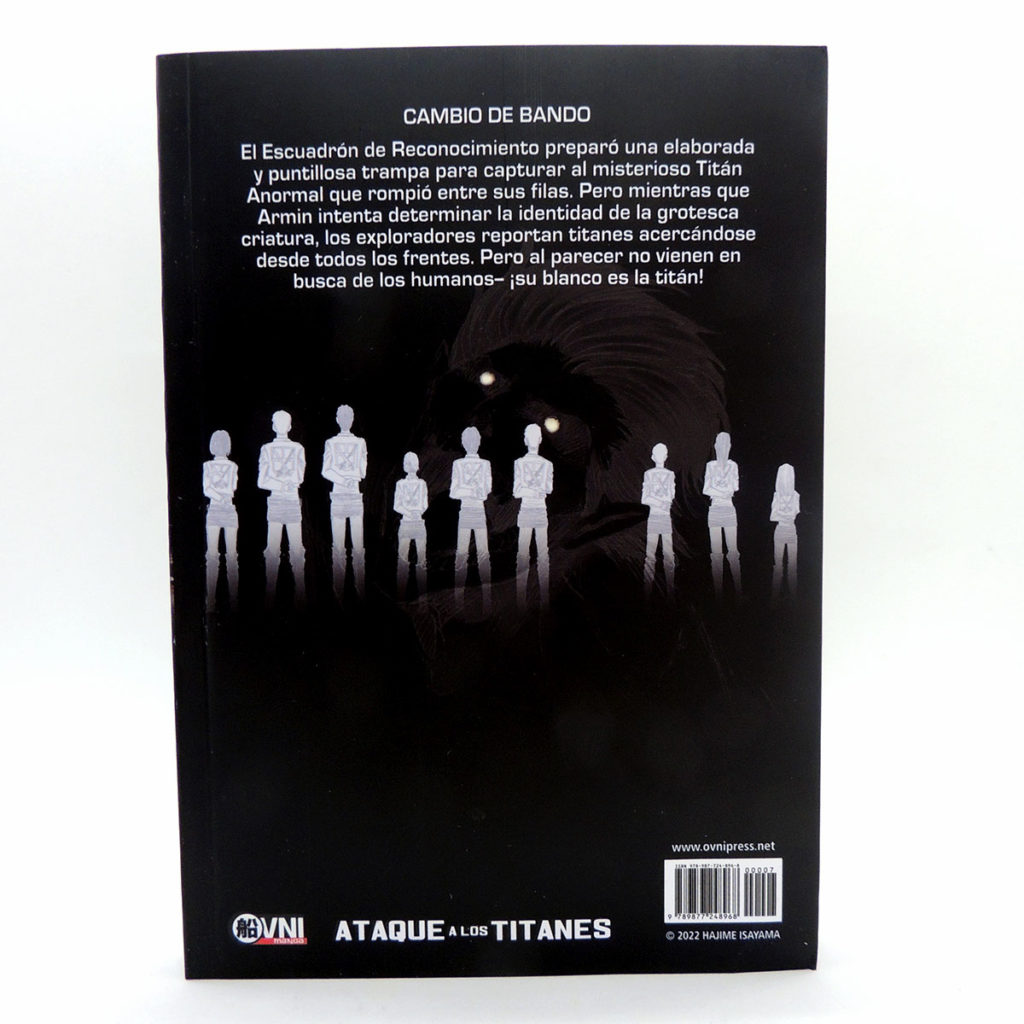 Attack on Titan Shingeki No Kyojin #7 Ovni Press - Madtoyz