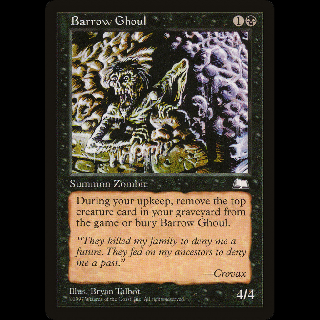 MTG Barrow Ghoul Weatherlight wth#61 - Madtoyz